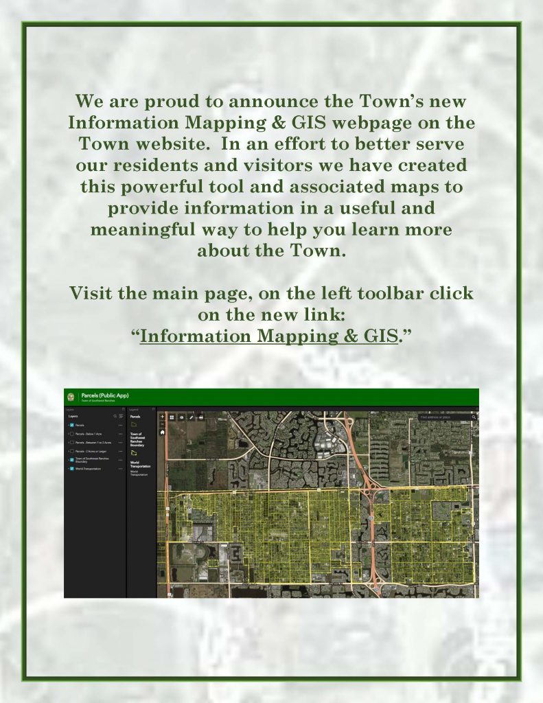 Attention residents! Check out our new Information Mapping & GIS ...