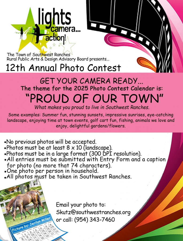12th Annual Photo Contest – “Proud of Our Town” Theme – Southwest ...