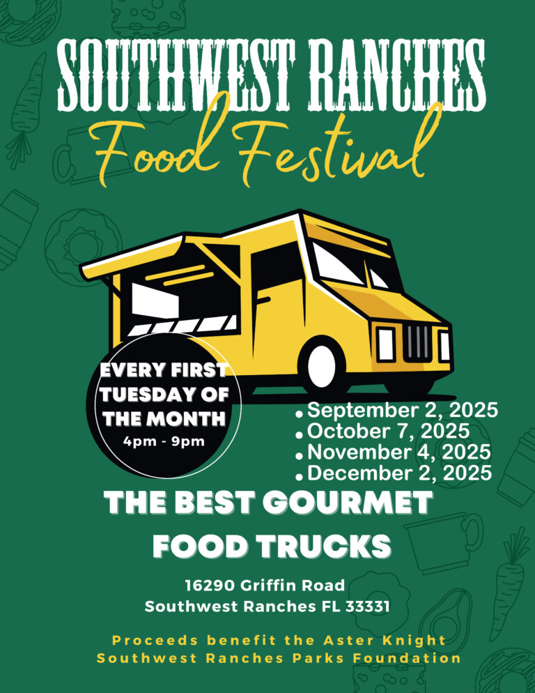 Monthly Food Truck Festival – Southwest Ranches, Florida